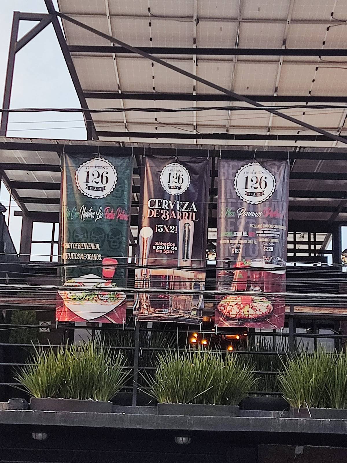 Carta de 126 Bar, Texcoco de Mora