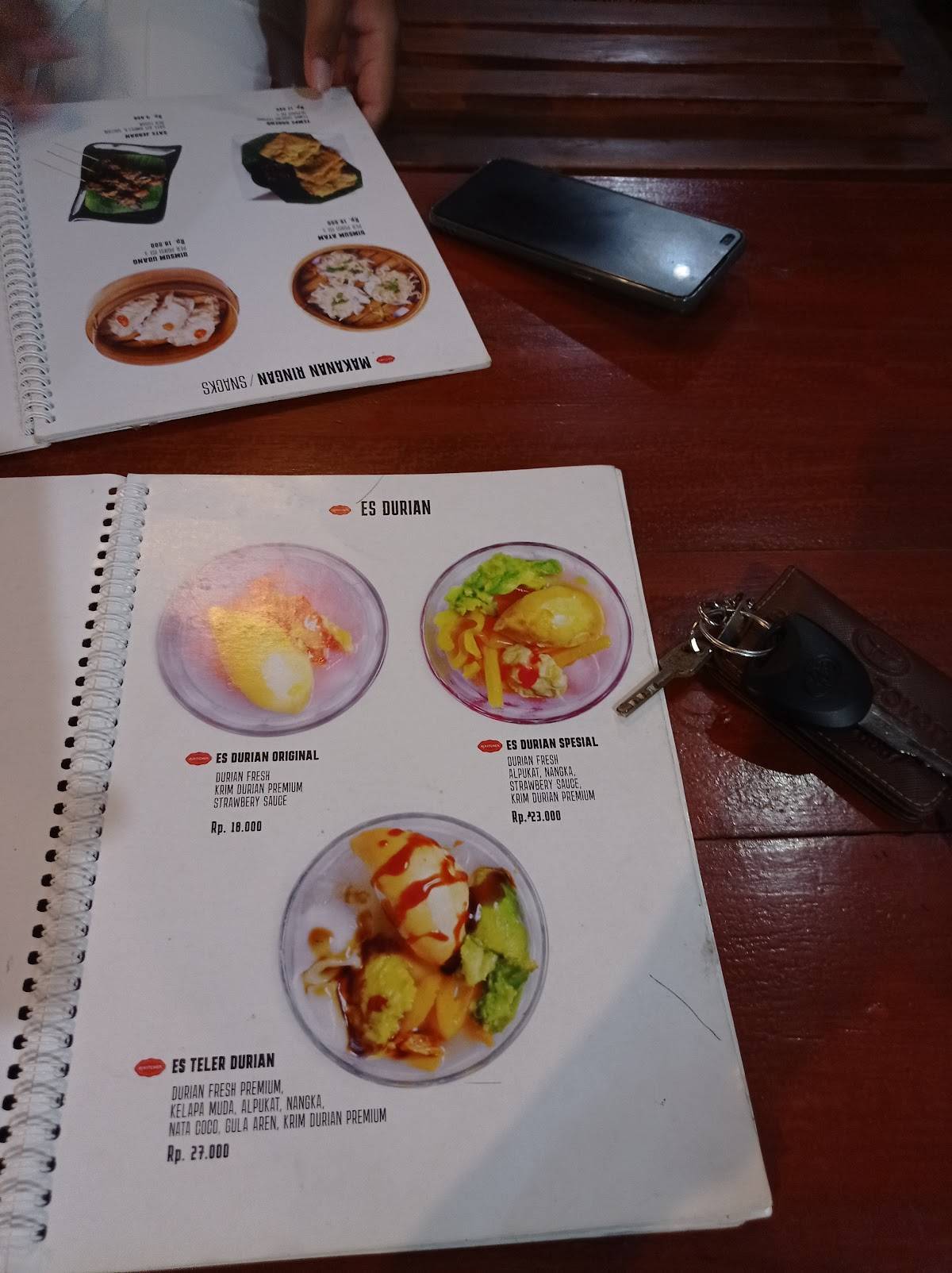 Menu at AJ Kitchen & Studio cafe, Batang