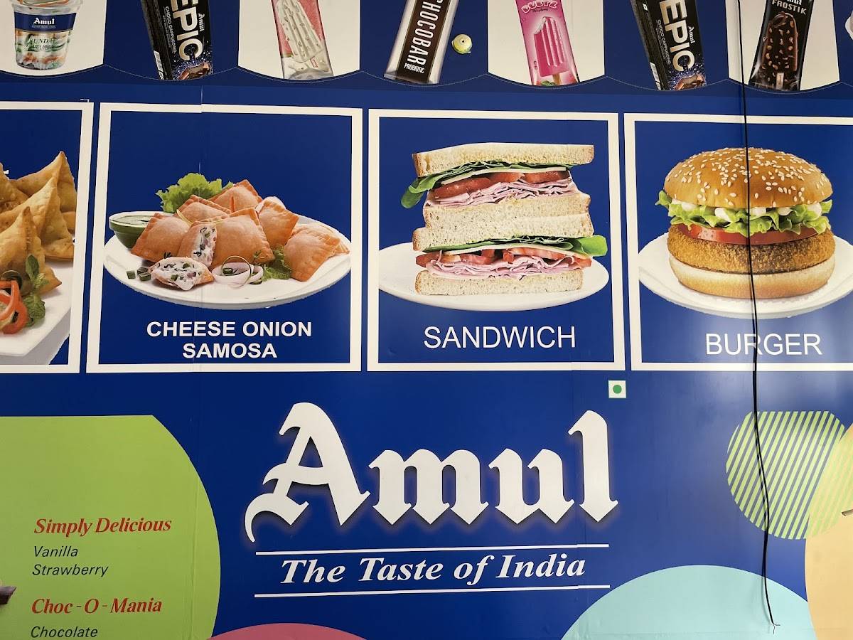 Menu at AMUL ICE CREAM CAFE RESTAURANT, Nayagarh