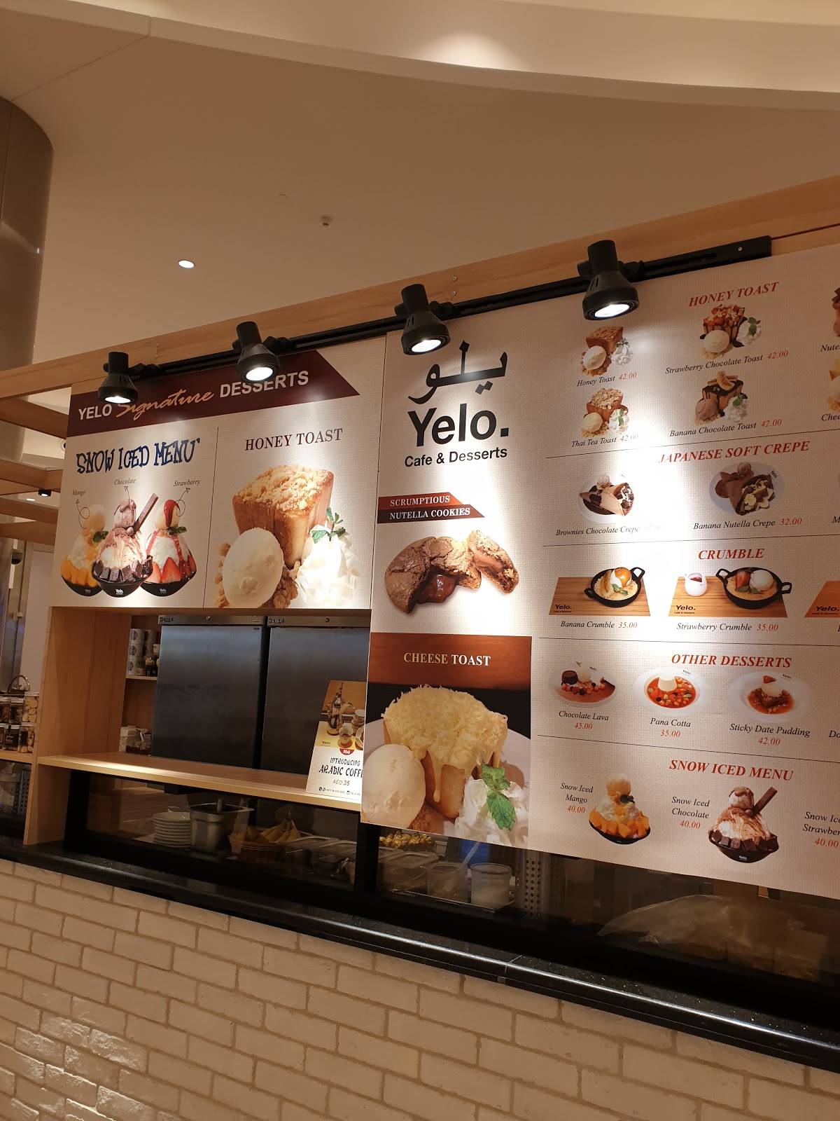 Carta de Yelo Cafe & Desserts, Abu Dabi