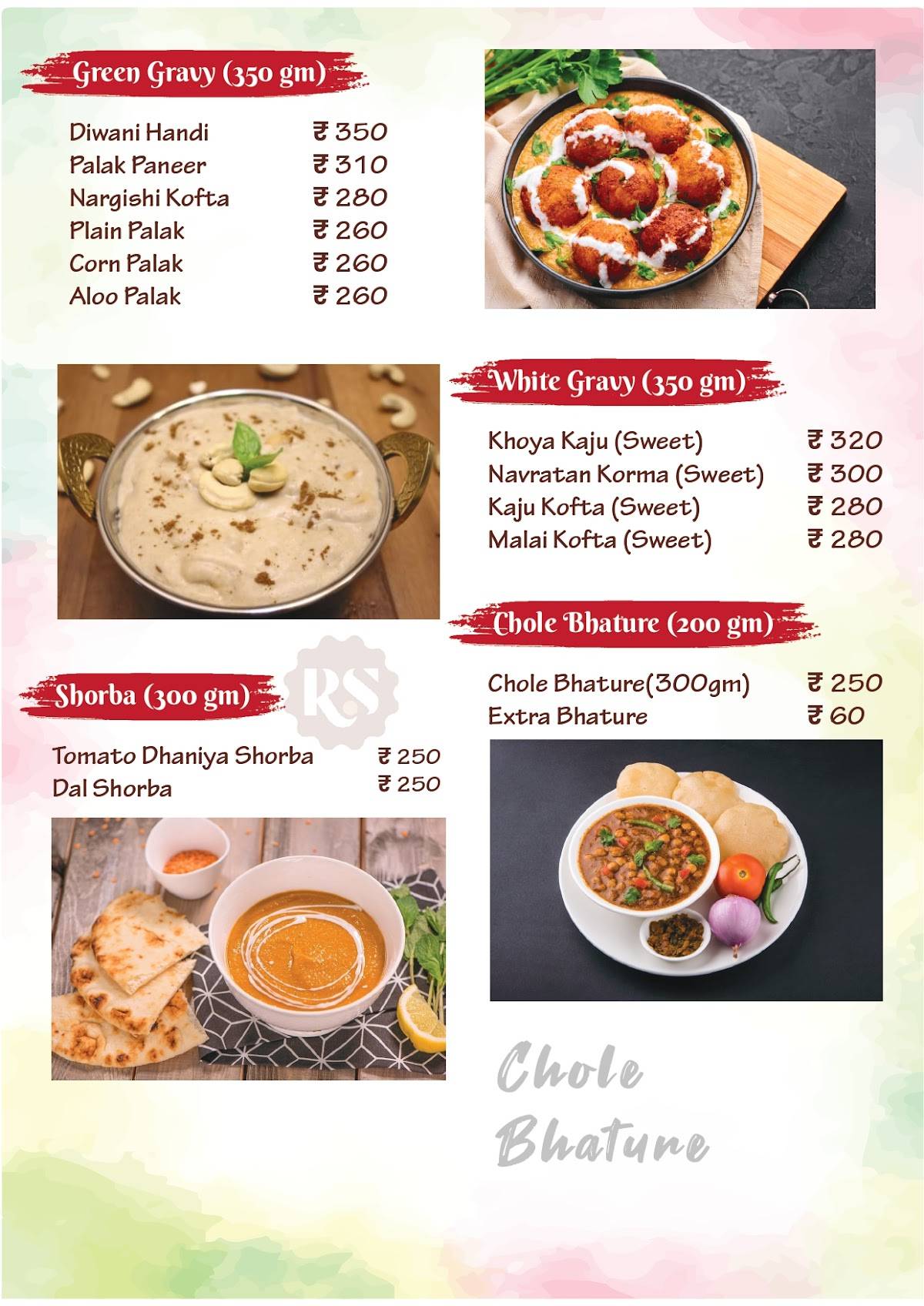 Menu at Rustic Spices Cafe and Restaurant, Ahmedabad
