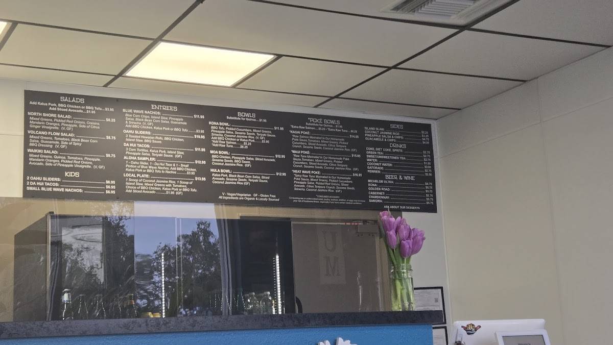Menu at Aloha Ansley Hawaiian Fusion Restaurant, Largo, W Bay Dr