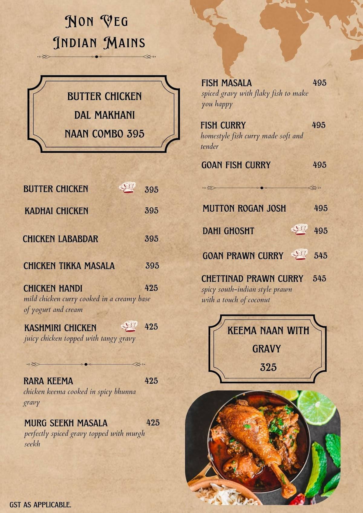 Menu at The Weekend by Caked : Your Go-To Restaurant & the Best Food in ...