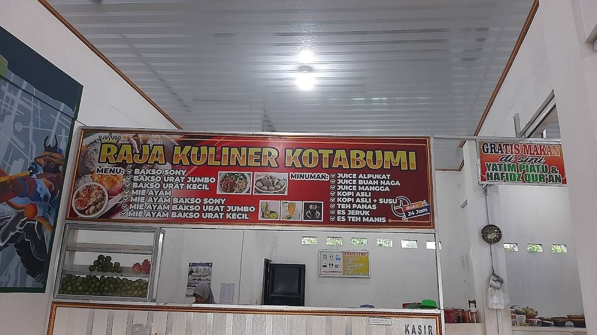 Menu at BAKSO SONY KOTABUMI, RAJA SOP DAN PINDANG restaurant, Kotabumi