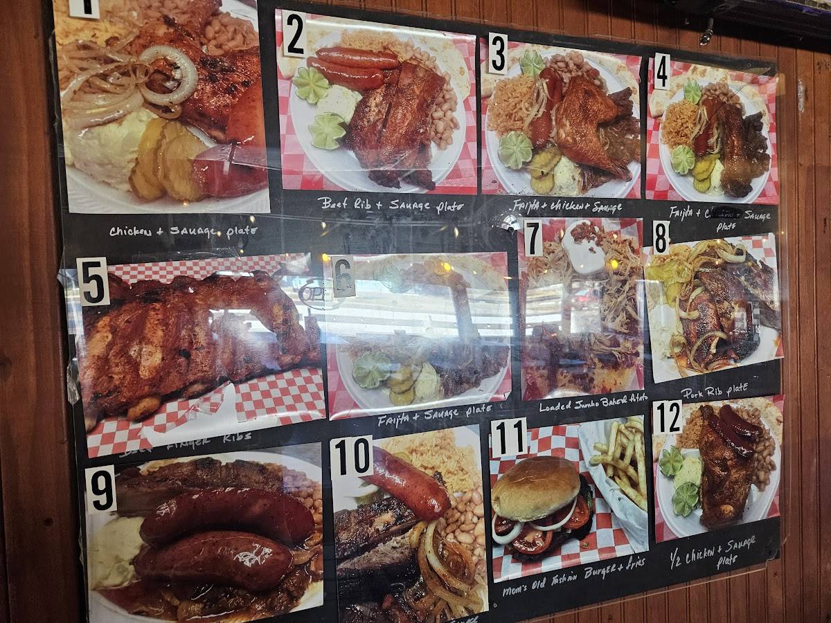 Menu at Ramos BBQ & Catering, McAllen, N 10th St