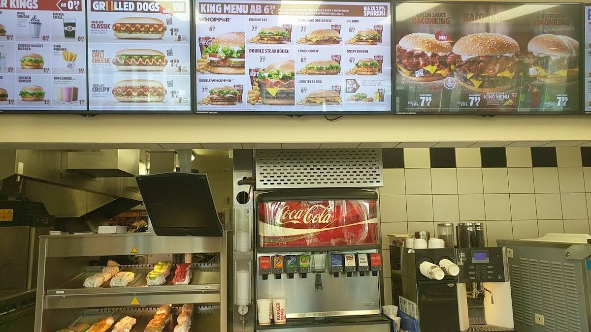 Menu at BURGER KING Deutschland GmbH fast food, Güstrow, Am Eicheneck 7