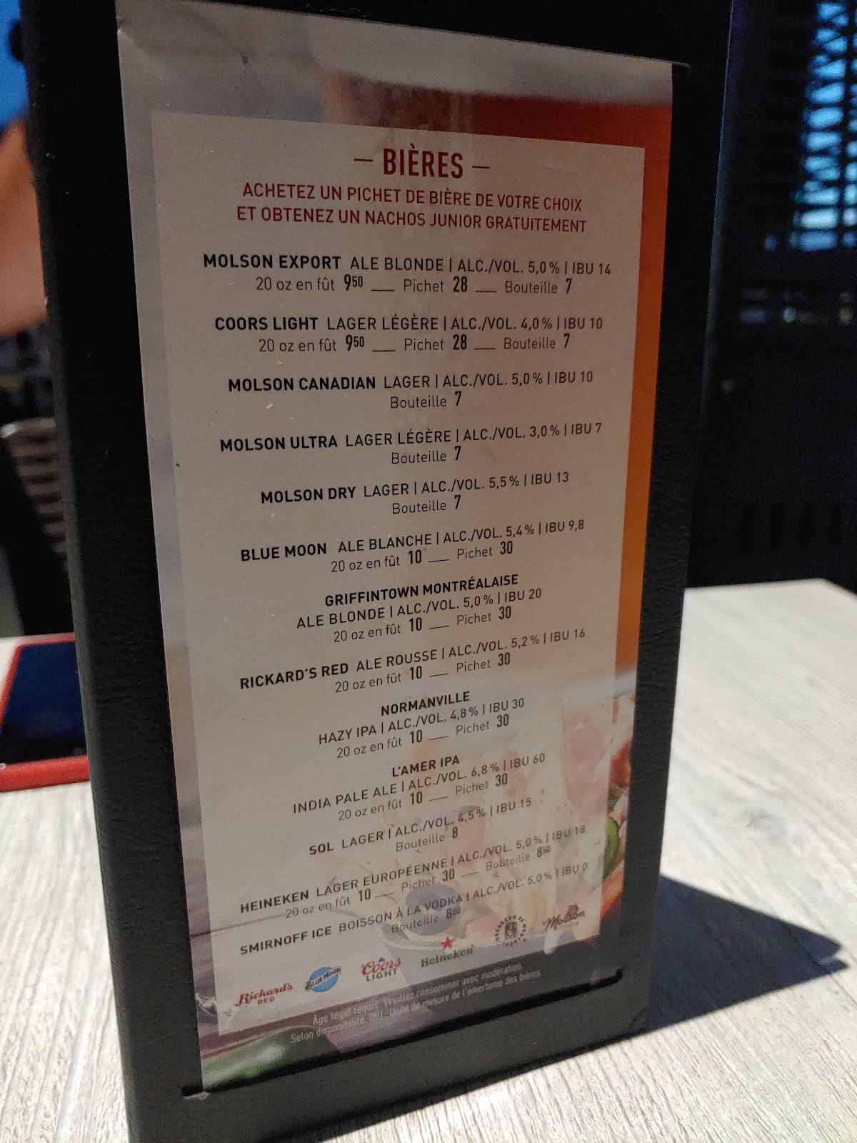 Restoquebec Lévis Menu – Restaurant Levis Centre Ville – VFVZFB