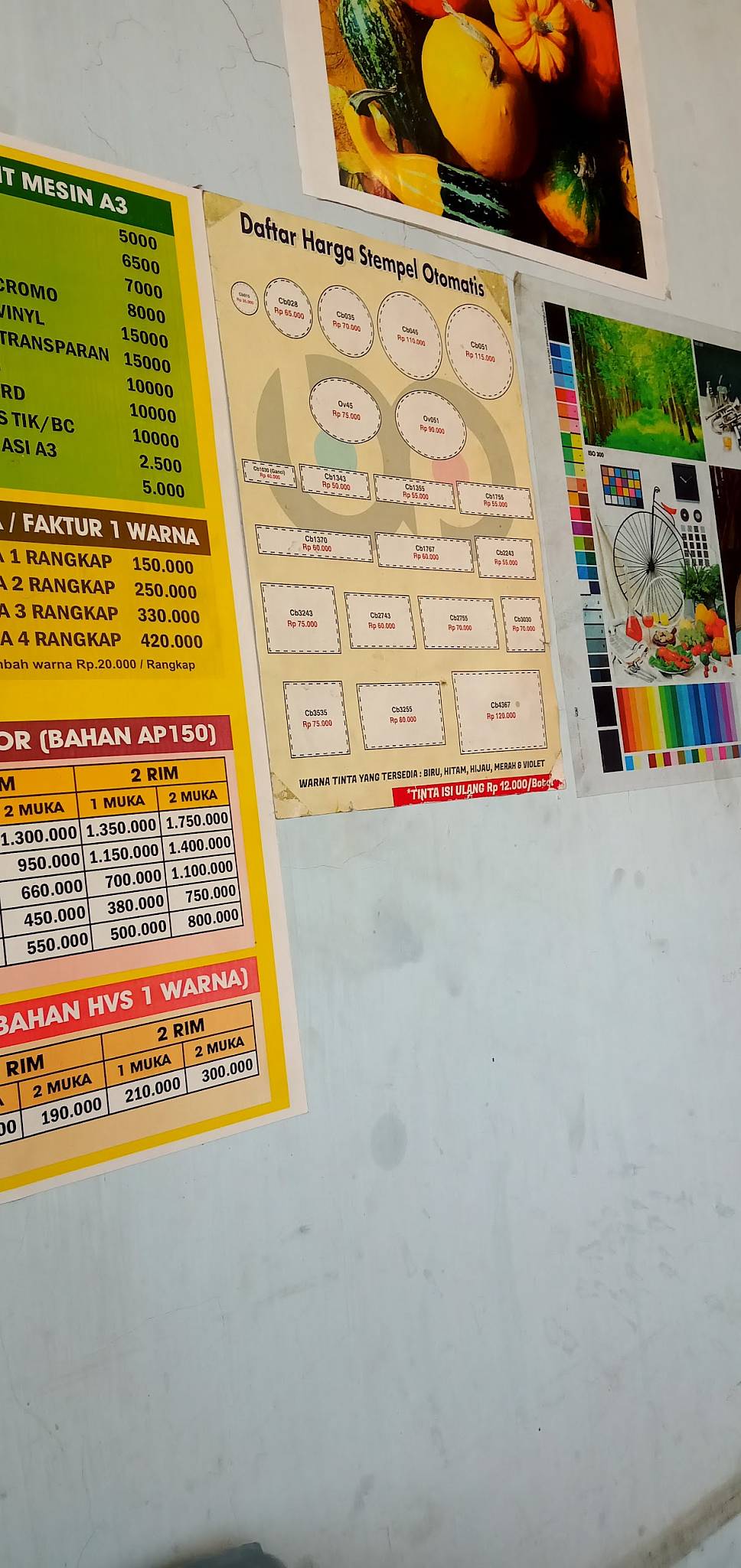 Carta del restaurante Baso Iga Ojolali, Katapang