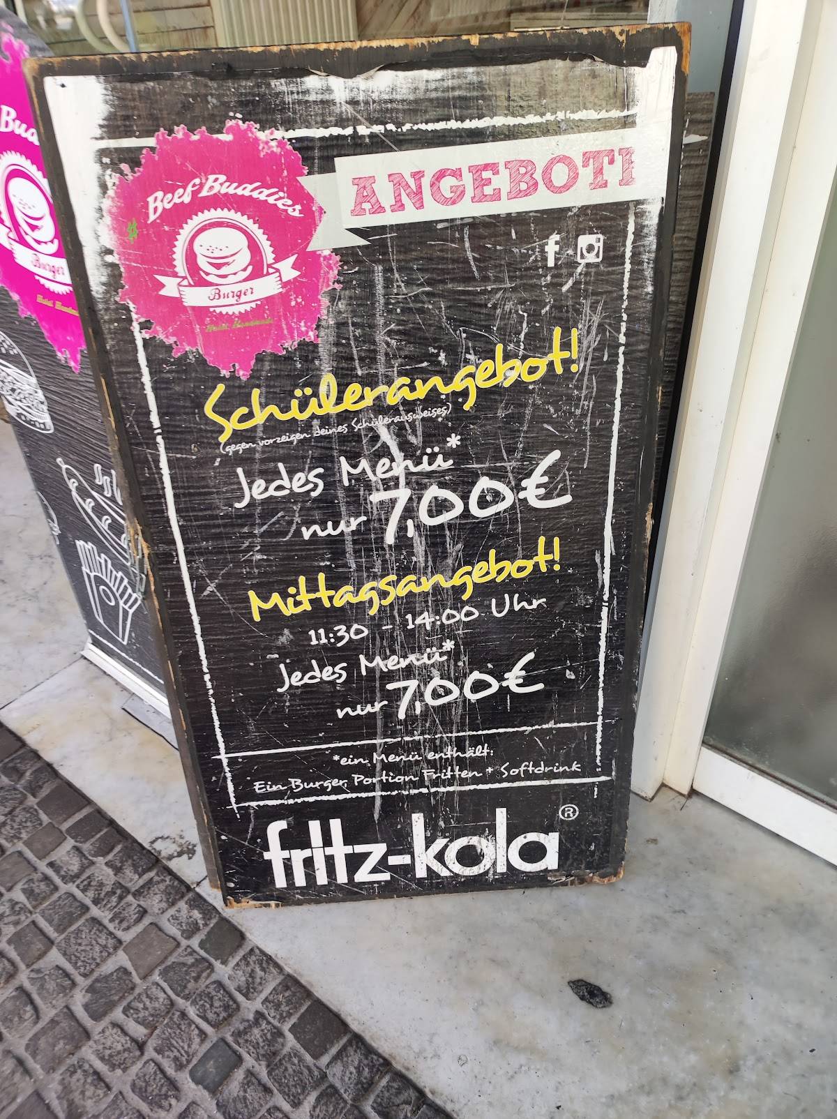 Speisekarte von Beef Buddies Düren restaurant, Düren