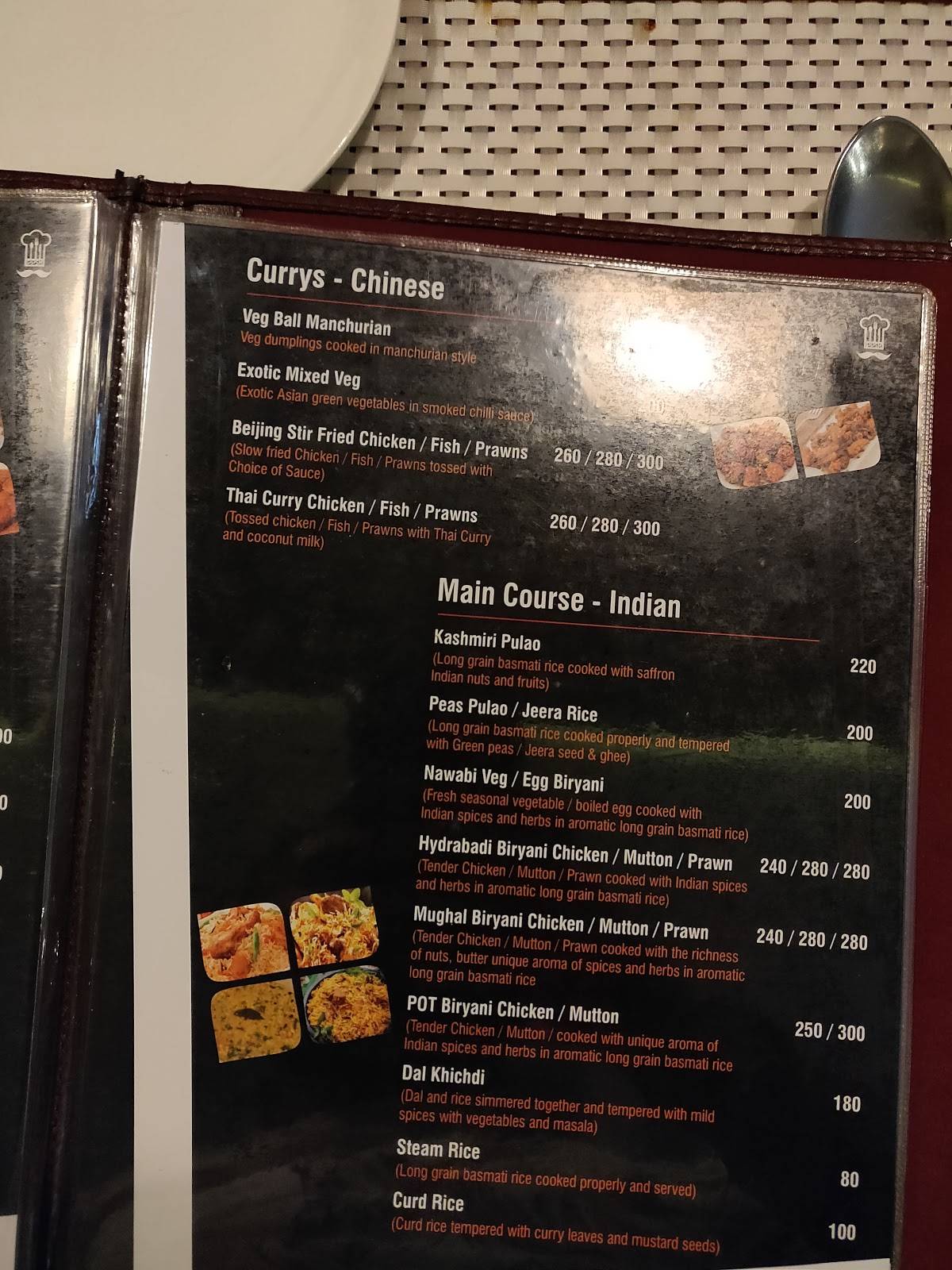 Menu at The Chef's Kitchen, Bengaluru, 1st Floor