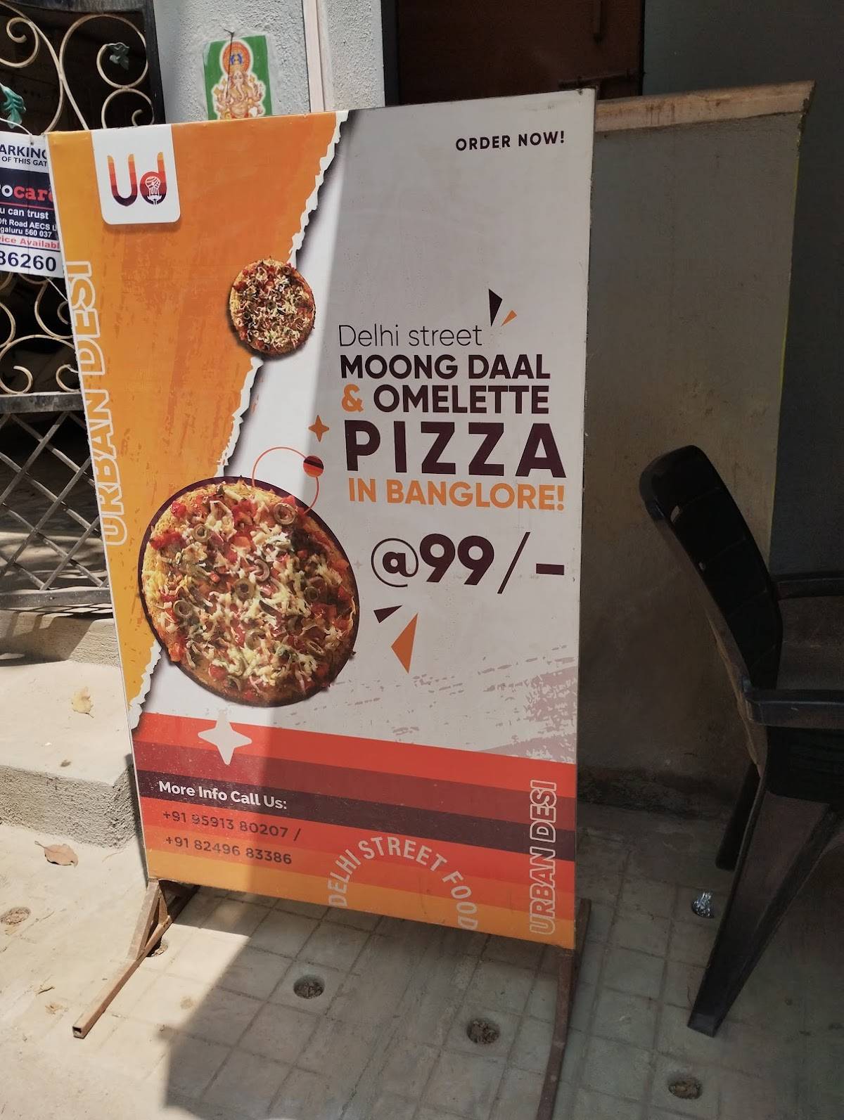 Menu at Urban Desi, Bengaluru