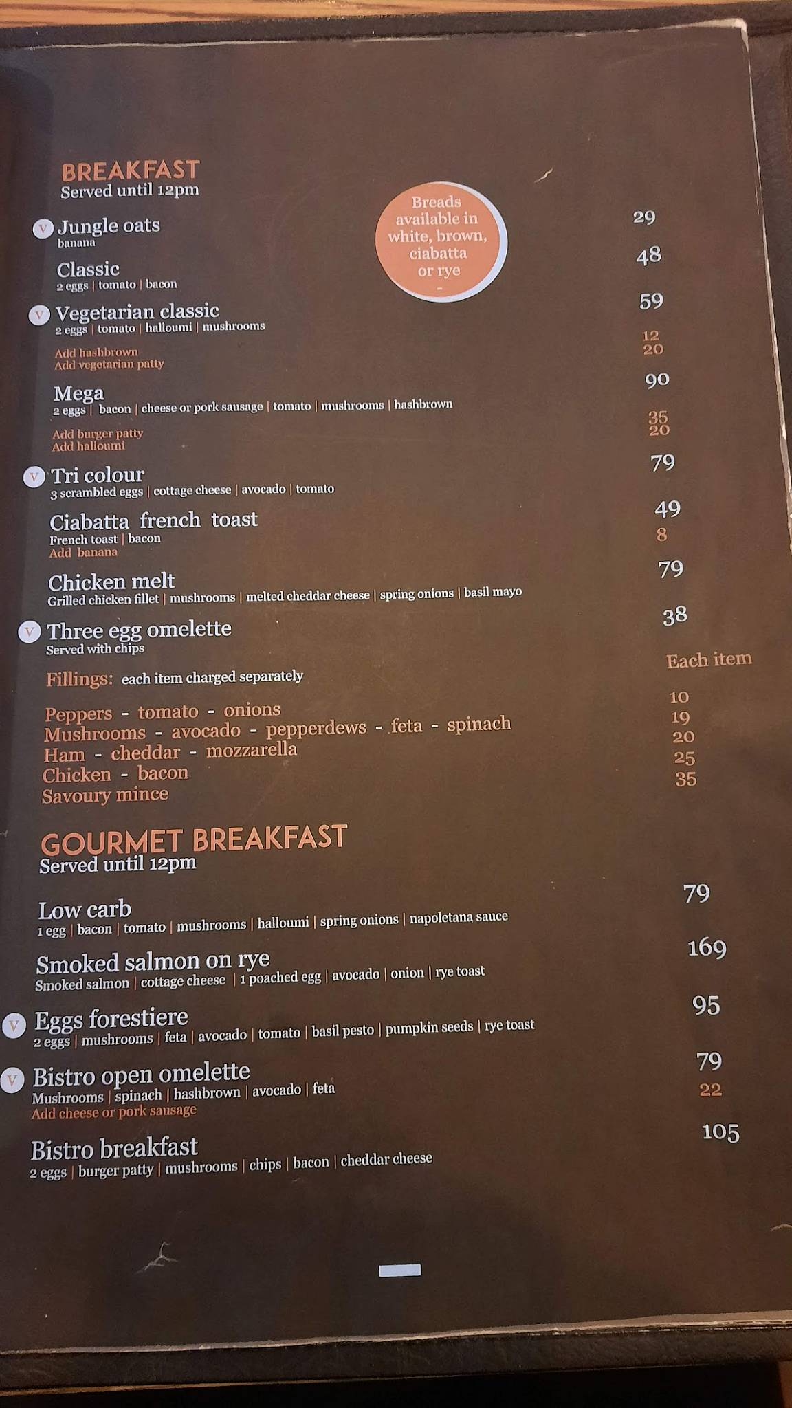 Menu at @ The Bistro Rynfield BBQ, Benoni