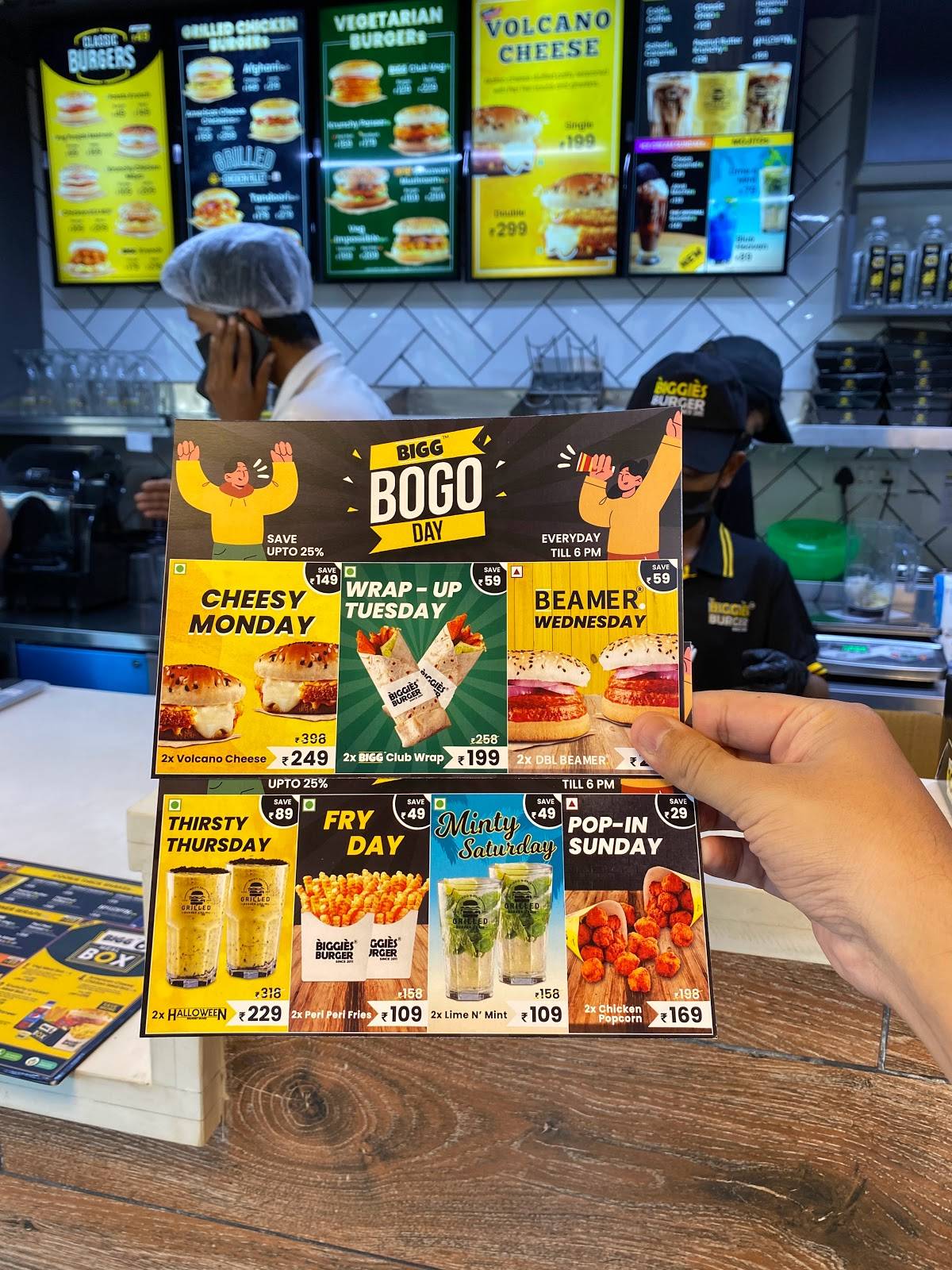 Menu at BIGGUYS Wings & More: Frazer Town, Bengaluru
