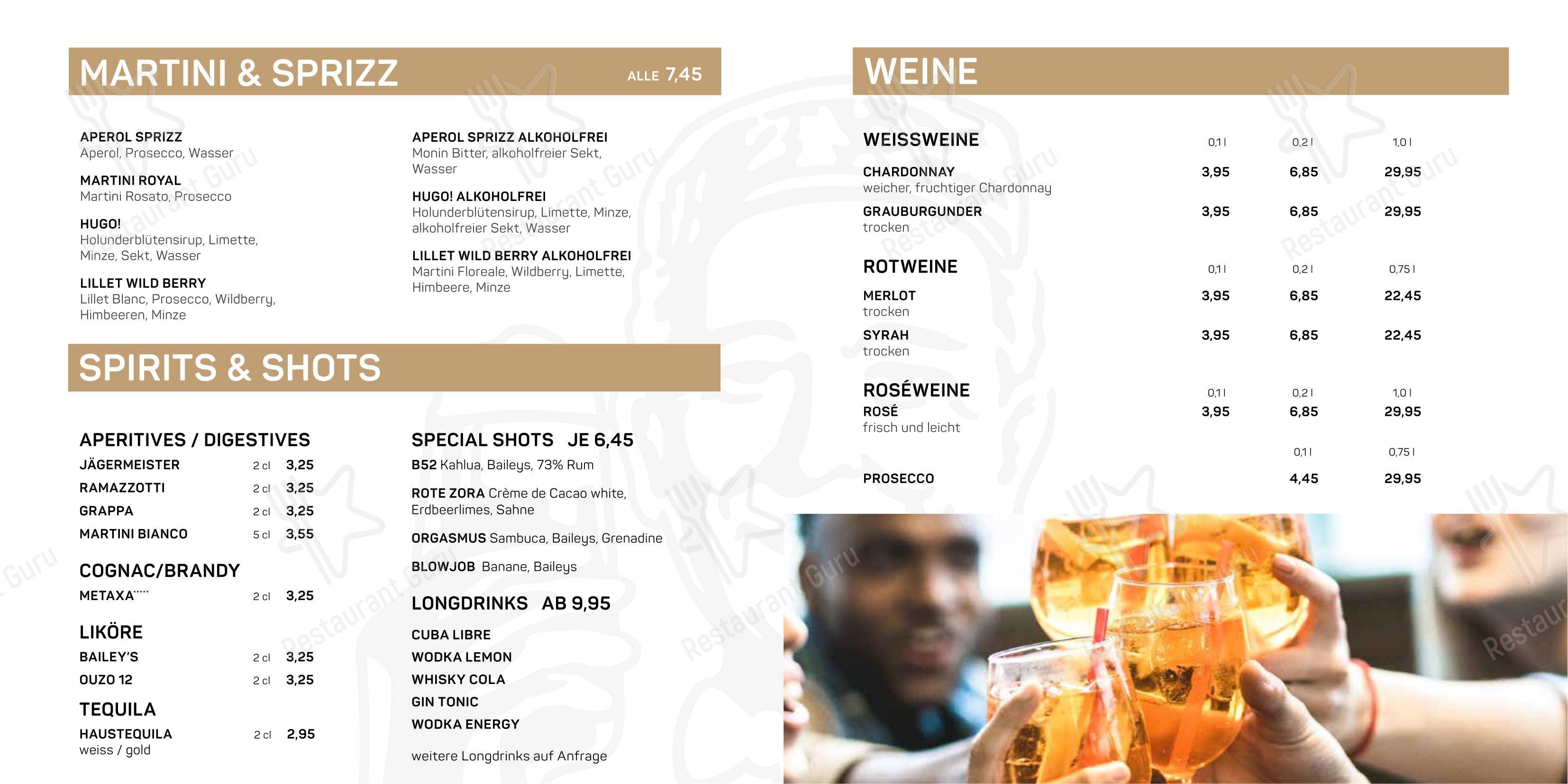 Speisekarte von Bitburger Wirtshaus restaurant, Bochum