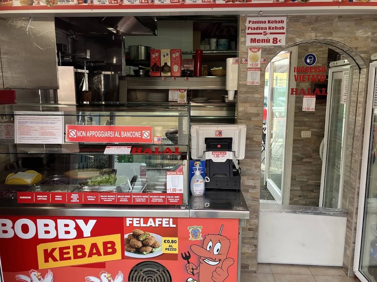Carta de Bobby Kebab Maxi Chicken-American, Roma, Metro