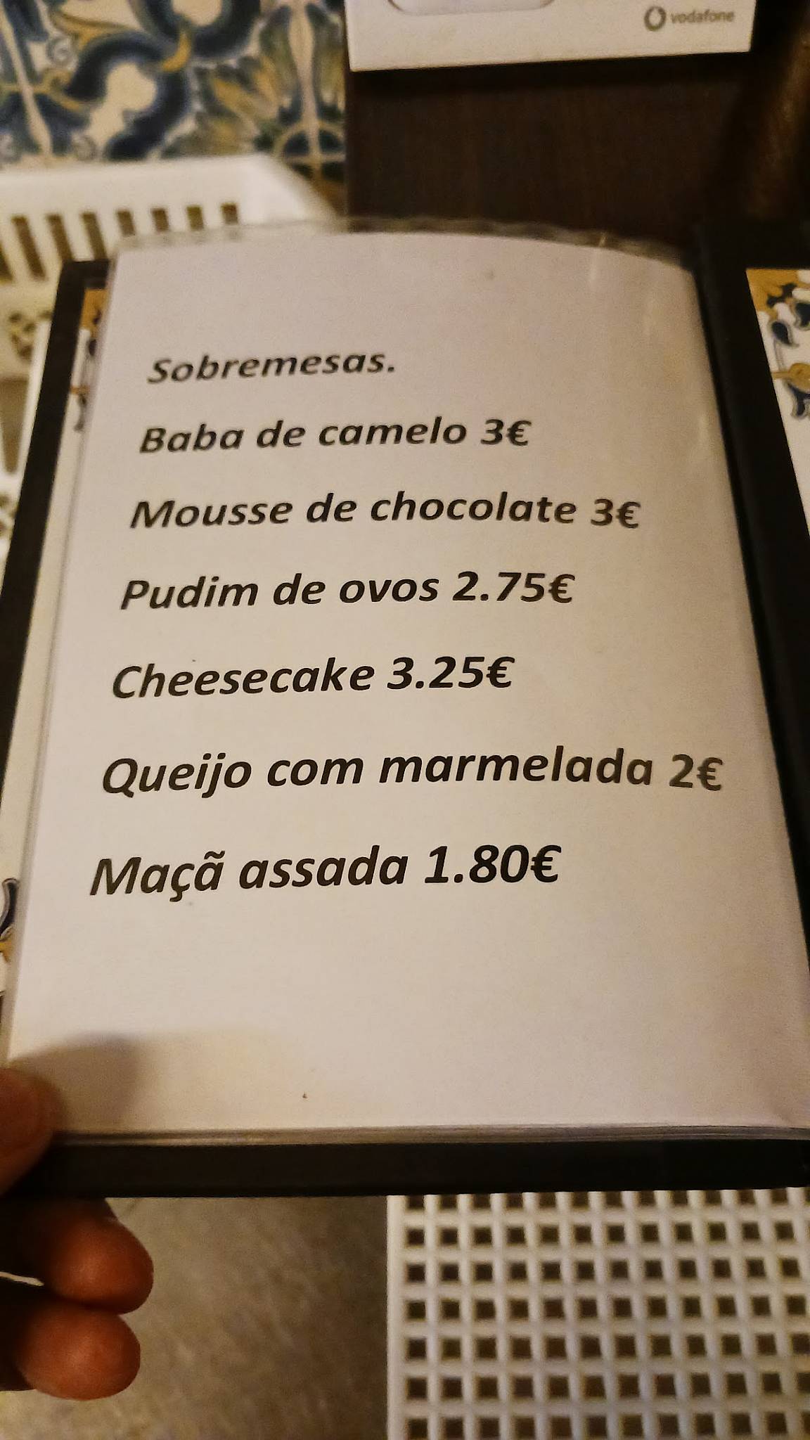 Menu em Casinha dos Grelhados restaurante, Braga