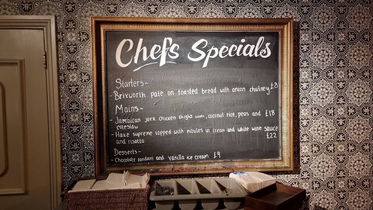 Menu at Brampton Halt pub & bar, Northampton