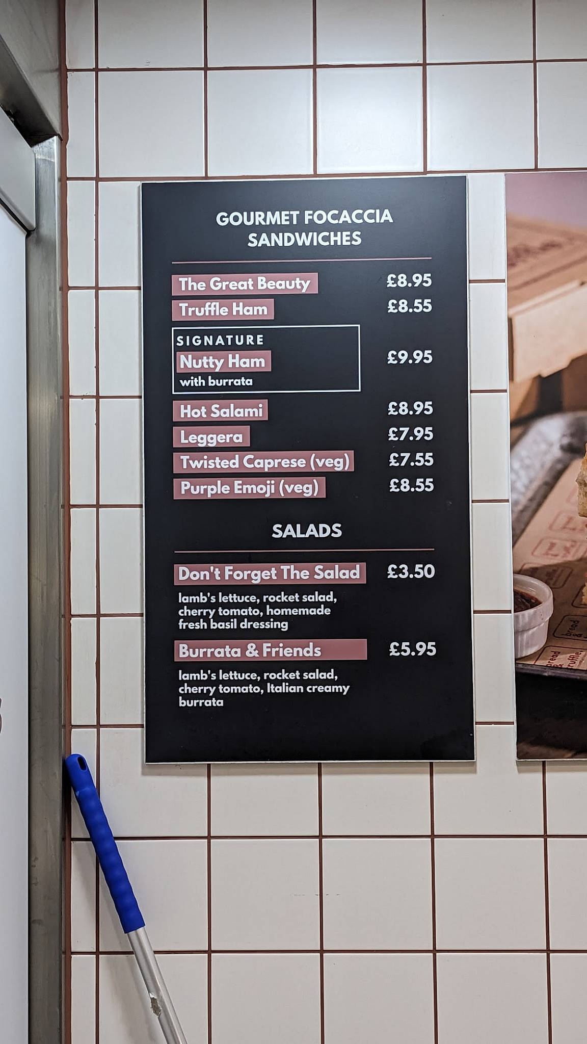Menu at Bread & Truffle - Canary Wharf restaurant, London