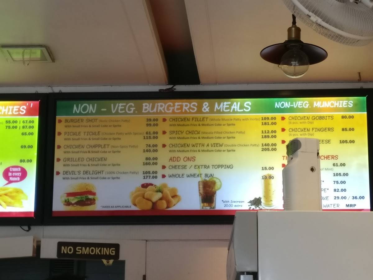 Menu at Burger Farm, Jaipur, 19