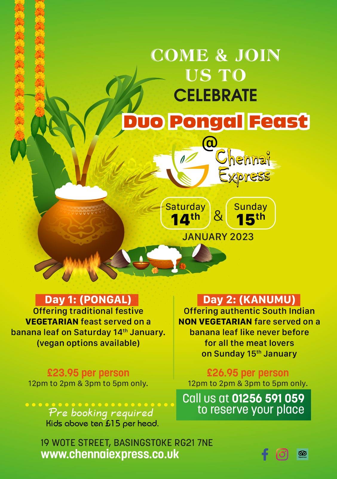 Menu at CHENNAI EXPRESS restaurant, Basingstoke