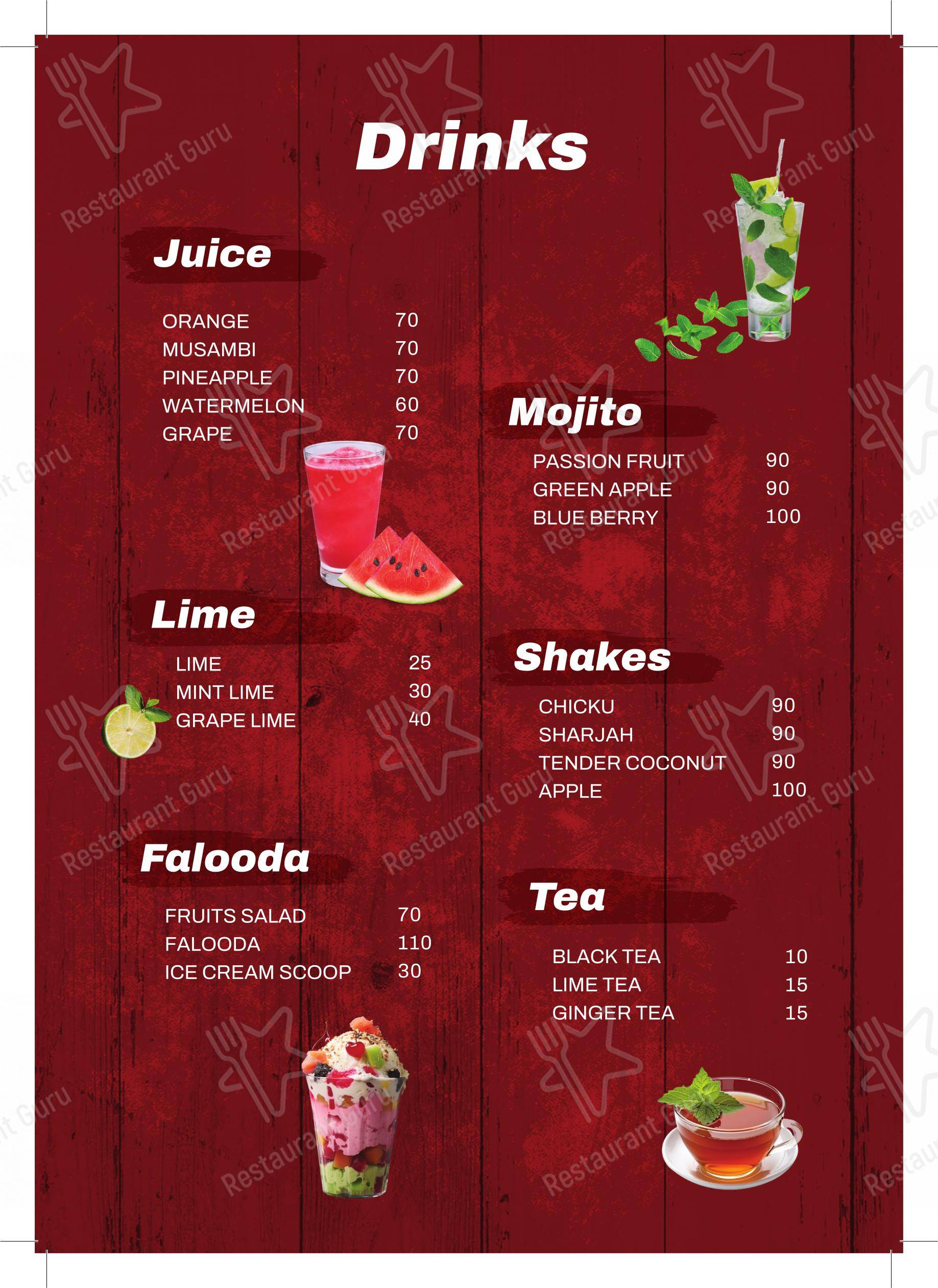 Menu at CLUB SHAWAYA RESTAURANT, Muvattupuzha