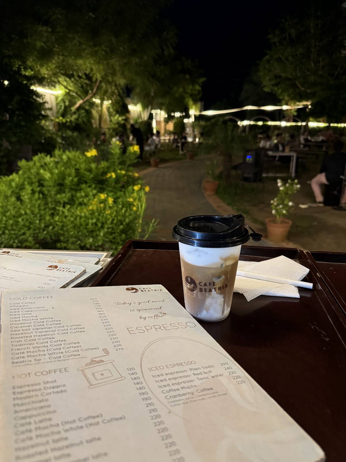 Menu at Cafe Beatrix, Shilaj