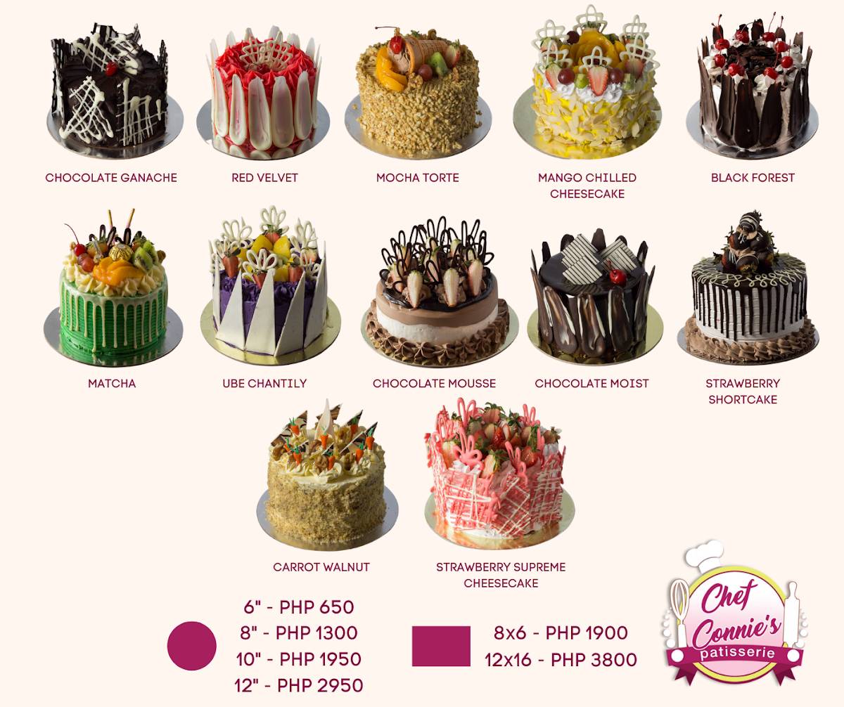 Menu at Chef Connie's Resto & Cafe & Catering Services, Legazpi City
