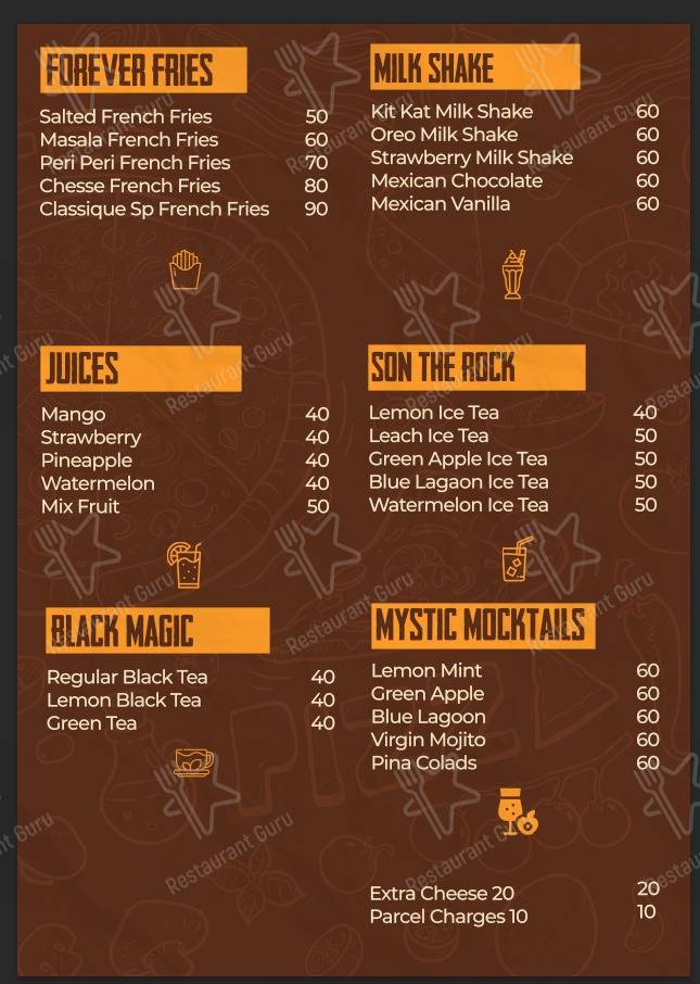 Menu at Cafe Classique, Rajgurunagar