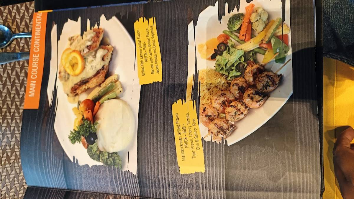 Menu at Café De Leila, Lucknow