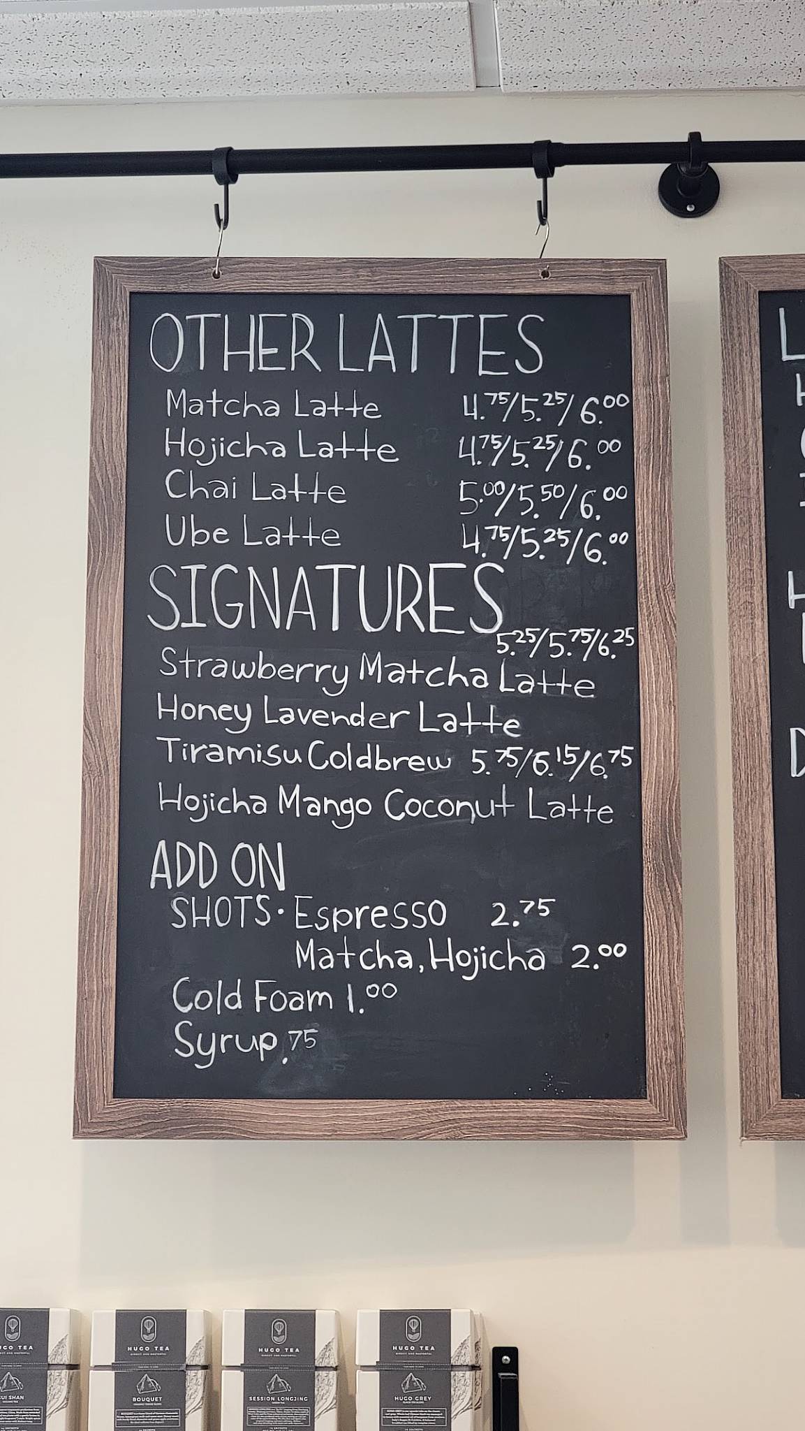 Menu at Green Nest Cafe, Bedford