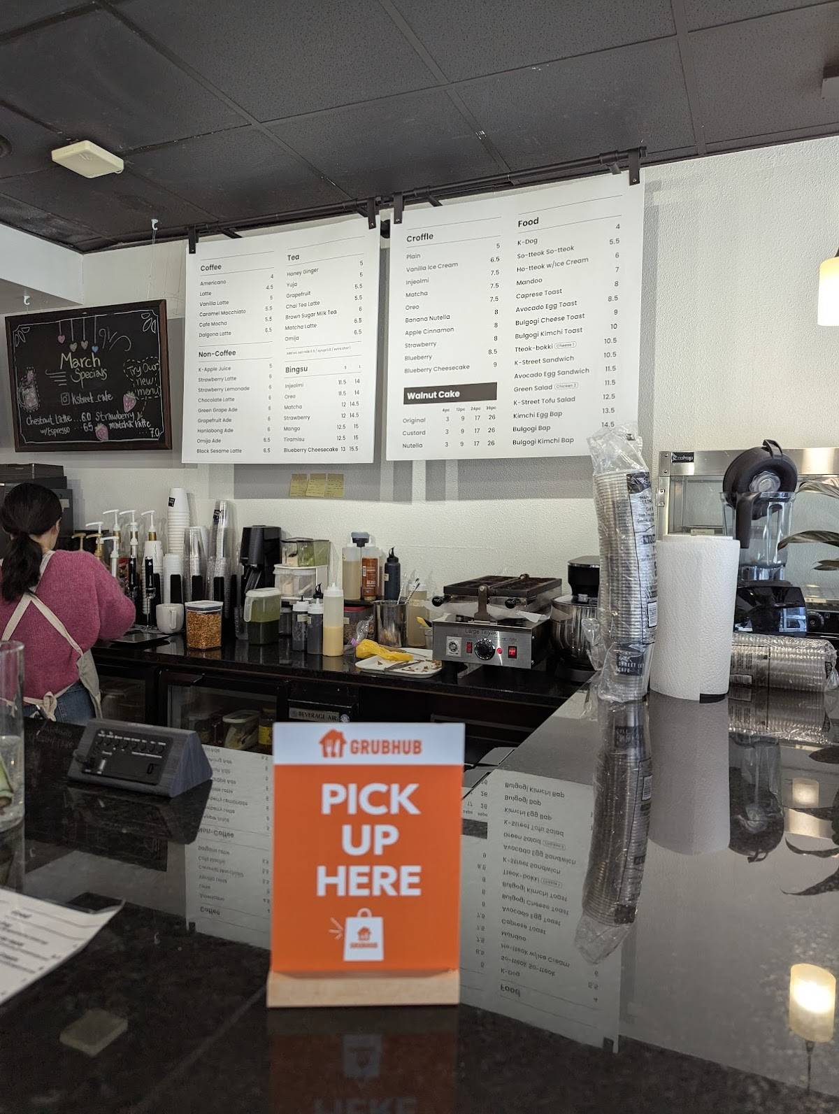 Menu at K Street Cafe, West Allis