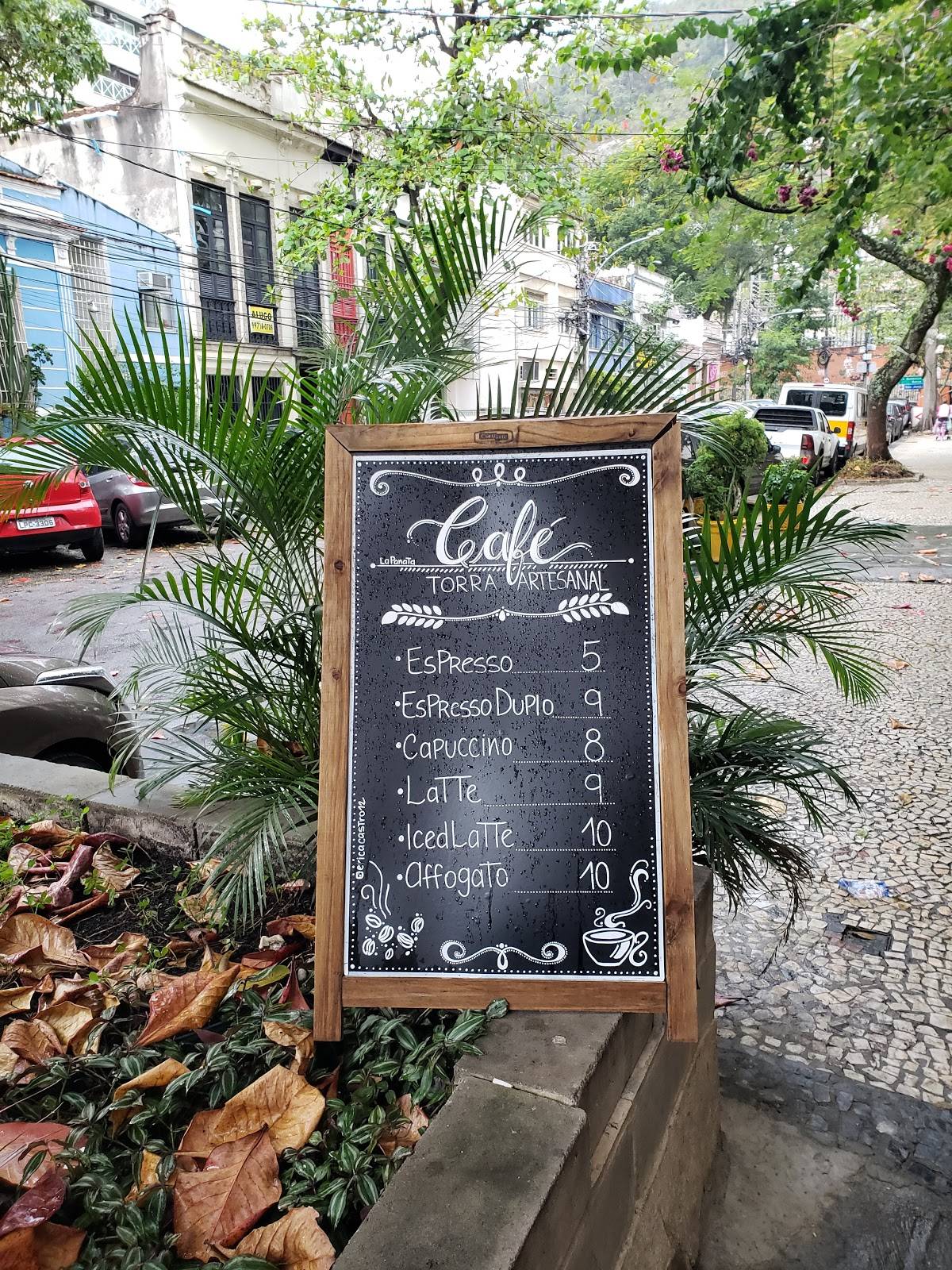 Menu at La Panata - Ipanema restaurant, Rio de Janeiro