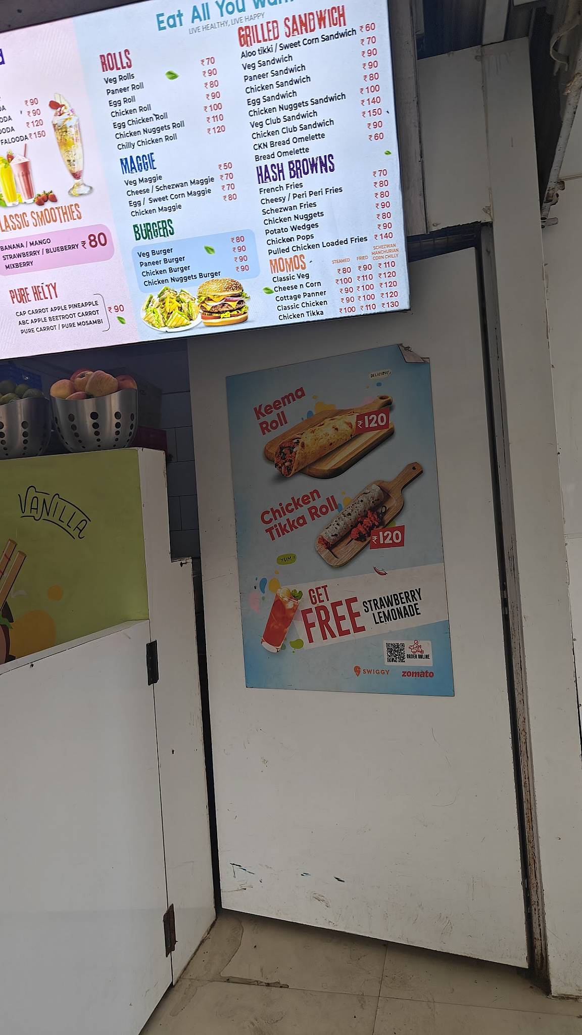 Menu at Lassi Magic, Bengaluru, 38
