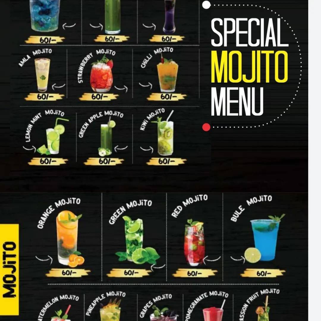 Menu at MADO CAFE, Padapai