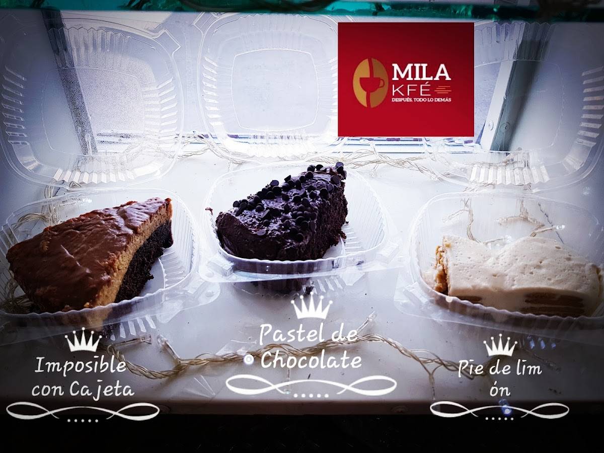 Carta del café MILA-KFE, Ciudad del México