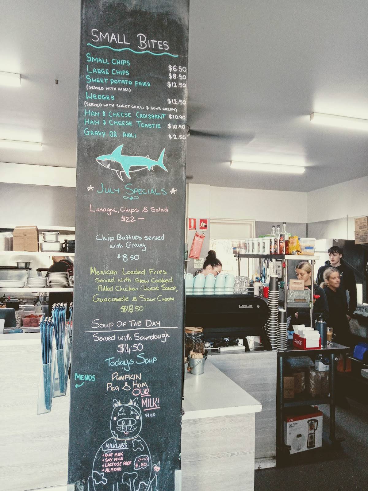 Menu at Neptune’s Cafe, Two Rocks, Shop 6/10 Enterprise Ave