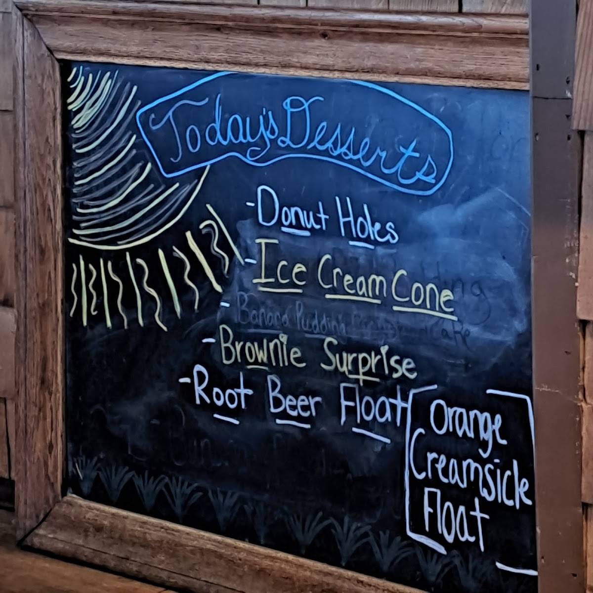 Menu at Pass the Salt Cafe, Currituck