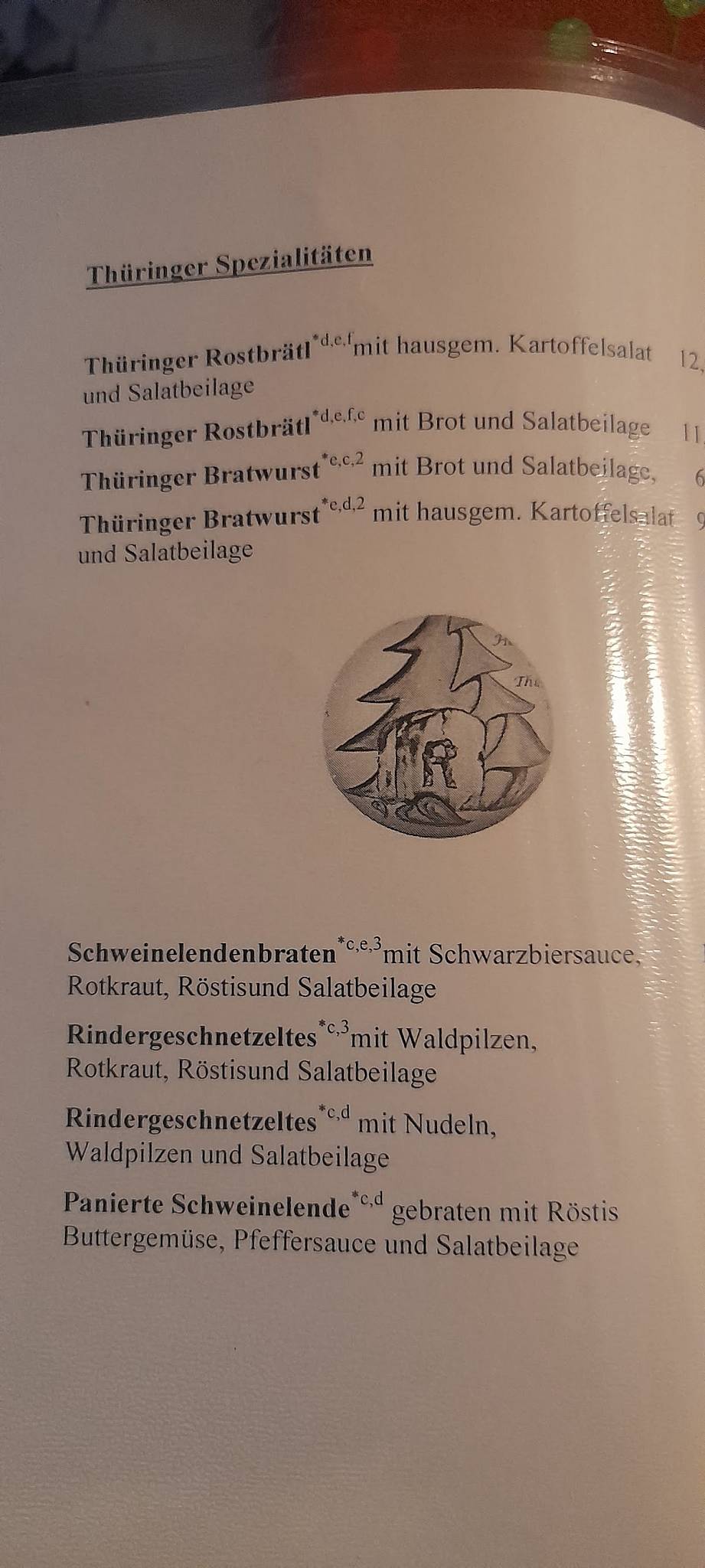 Speisekarte von Cafe-Restaurant Kaiser, Masserberg