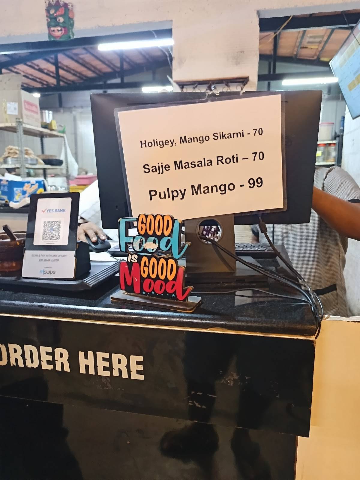 Menu at Calm Down Cafe, Bengaluru
