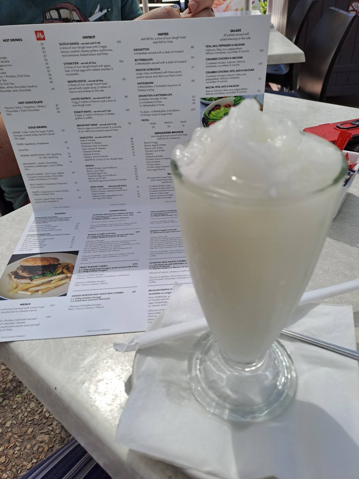 Menu at Dutch Haven Bistro restaurant, Cape Town, 1 High Street ...