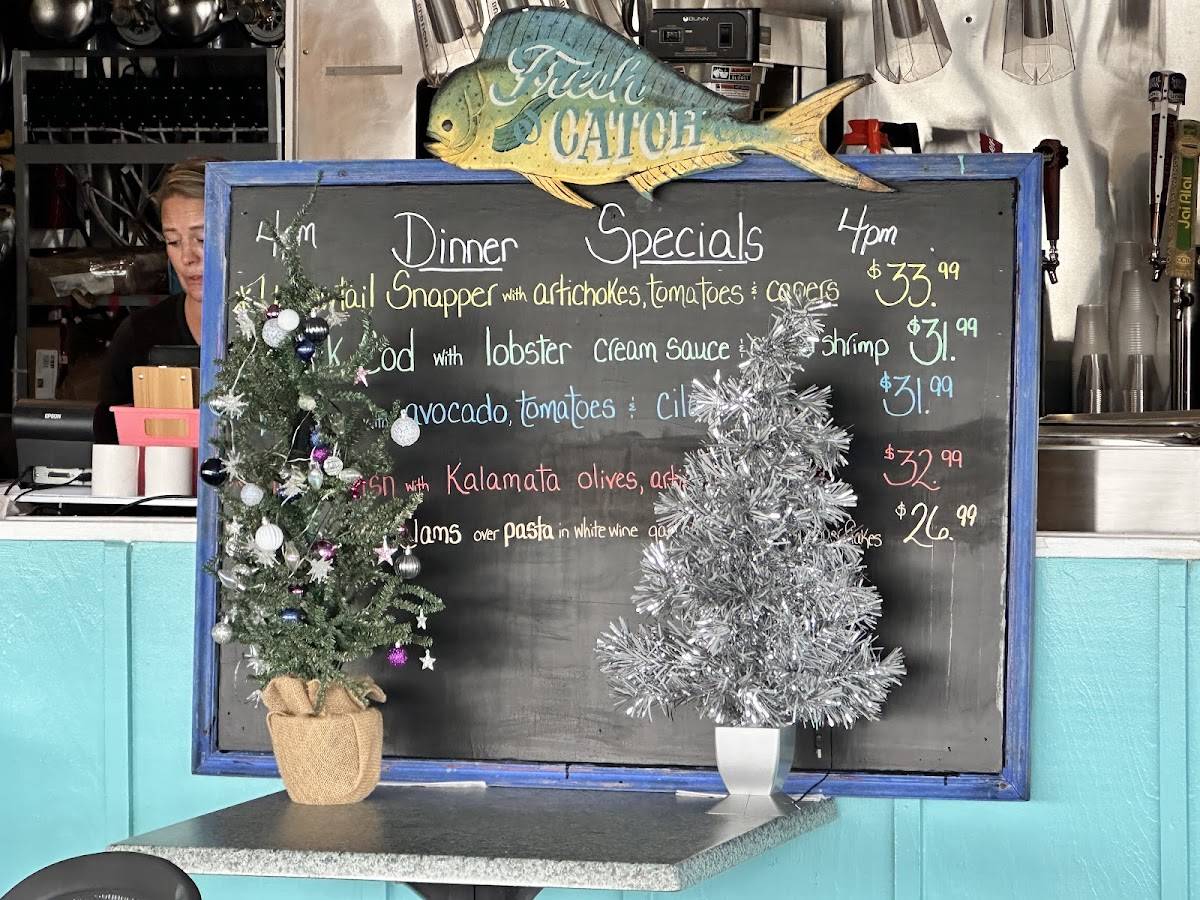 Menu at Casey Key Fish House pub & bar, Osprey