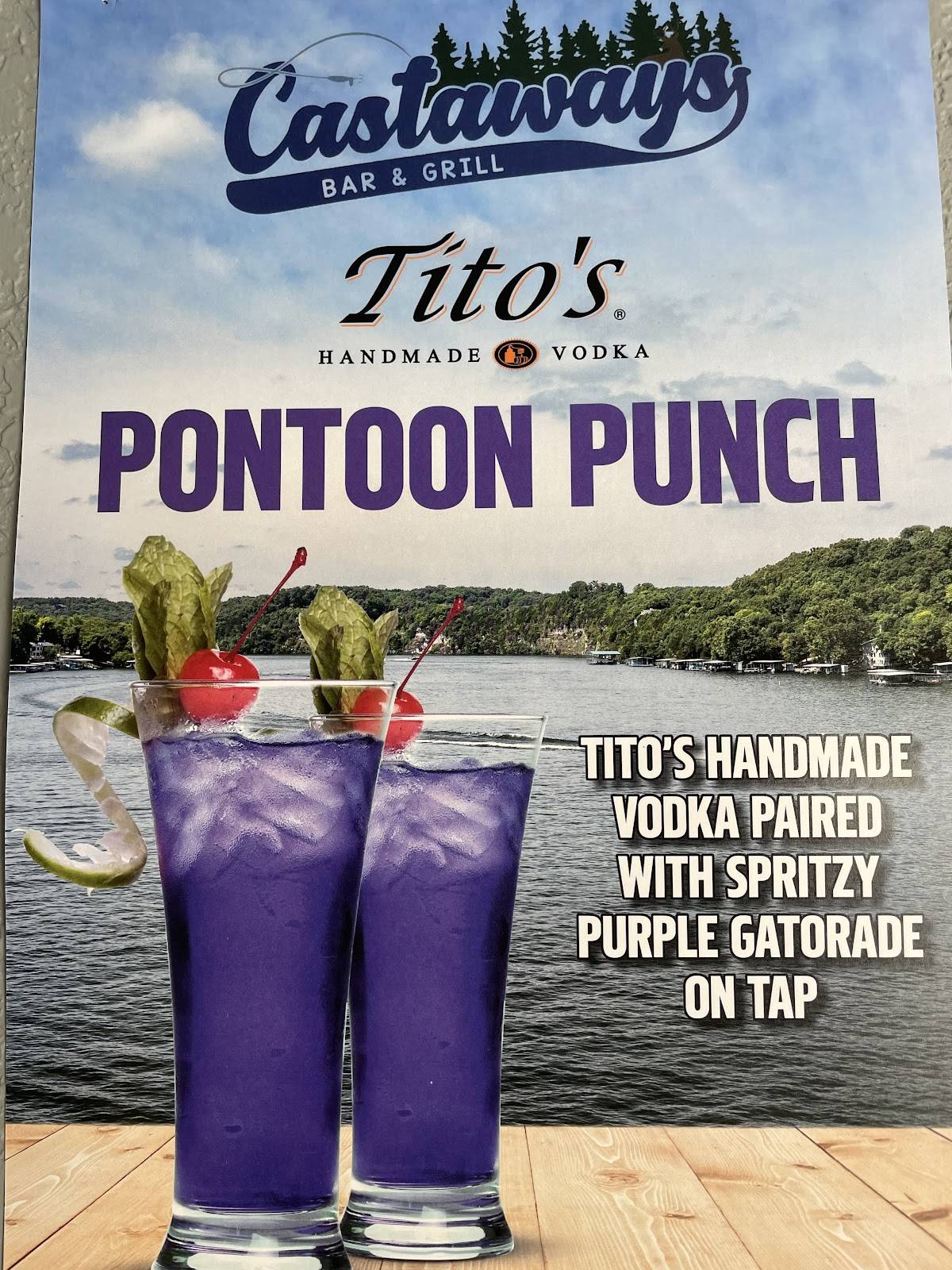 Menu at Castaways Bar & Grill, Tomahawk