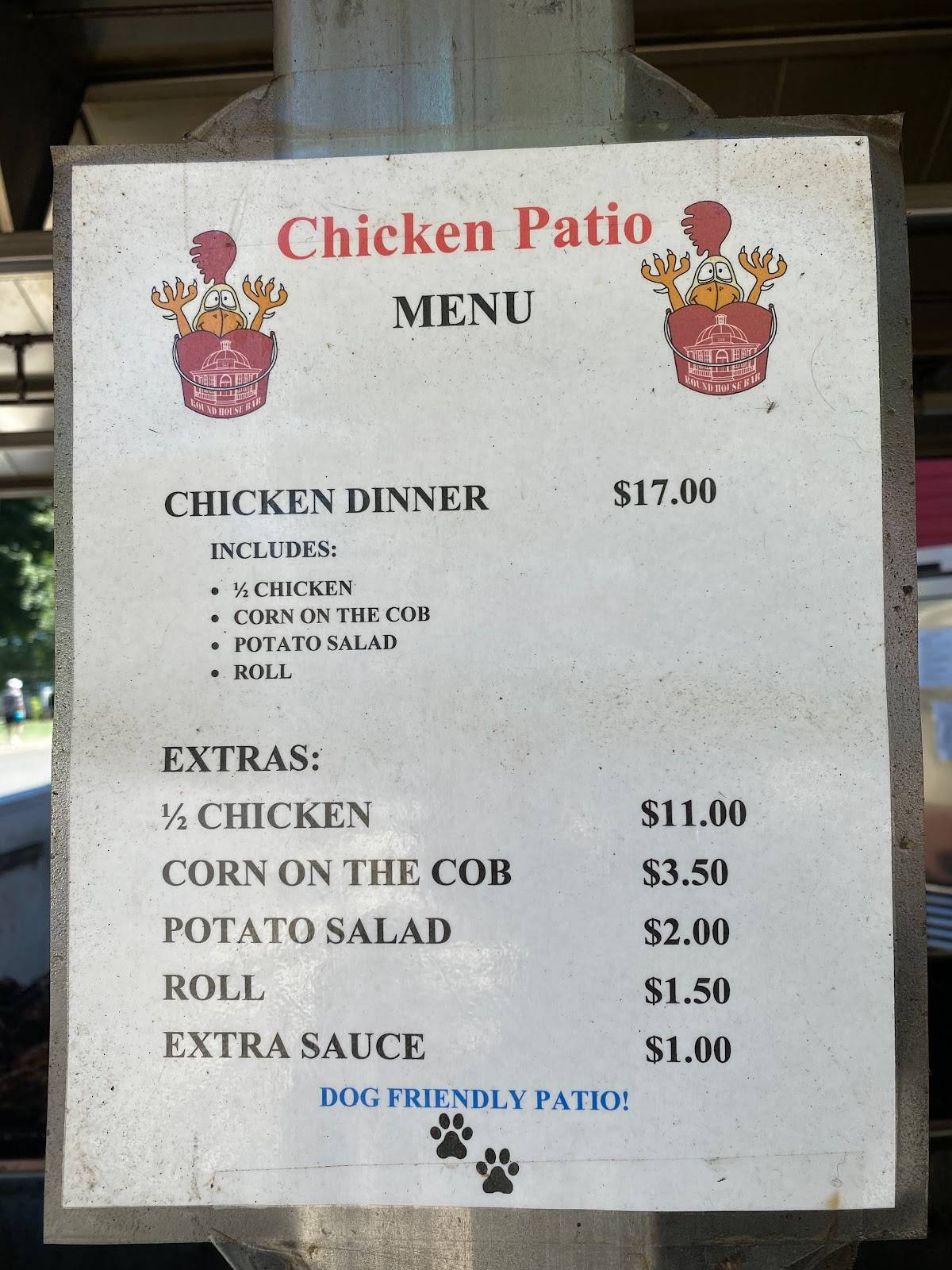Menu at Chicken Patio BBQ, Put-in-Bay, 234 Delaware Ave