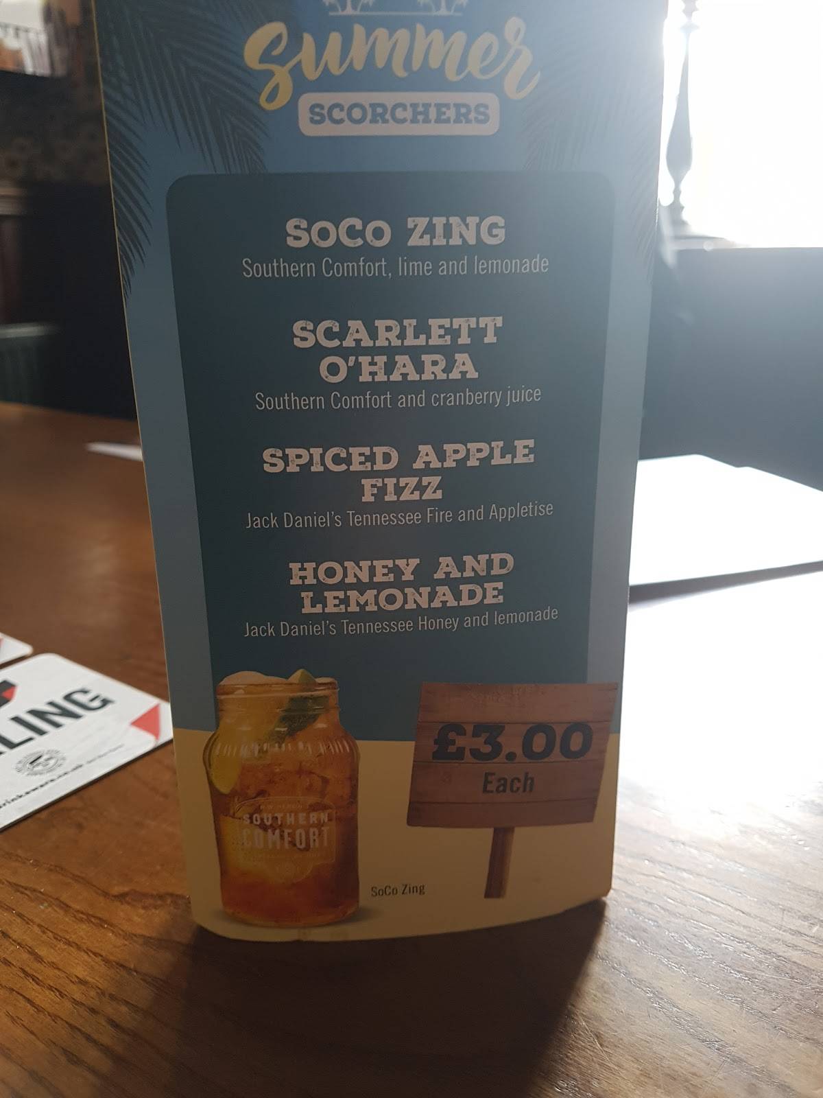 Menu at Church Inn Llanishen pub & bar, Cardiff, Ty-Glas Rd
