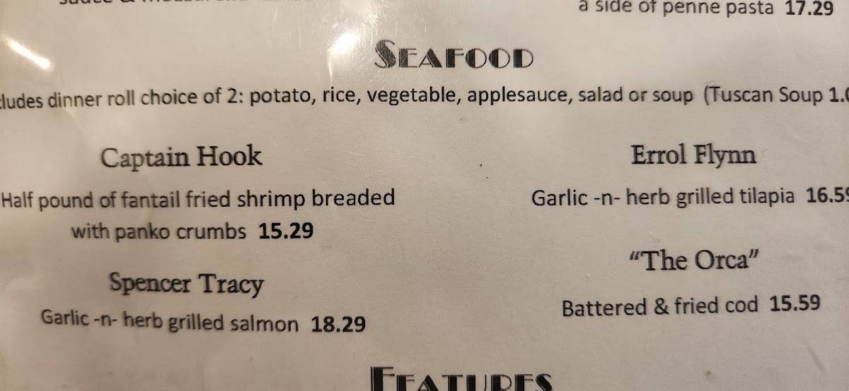 Menu at Gene's Place To Dine restaurant, Cleveland