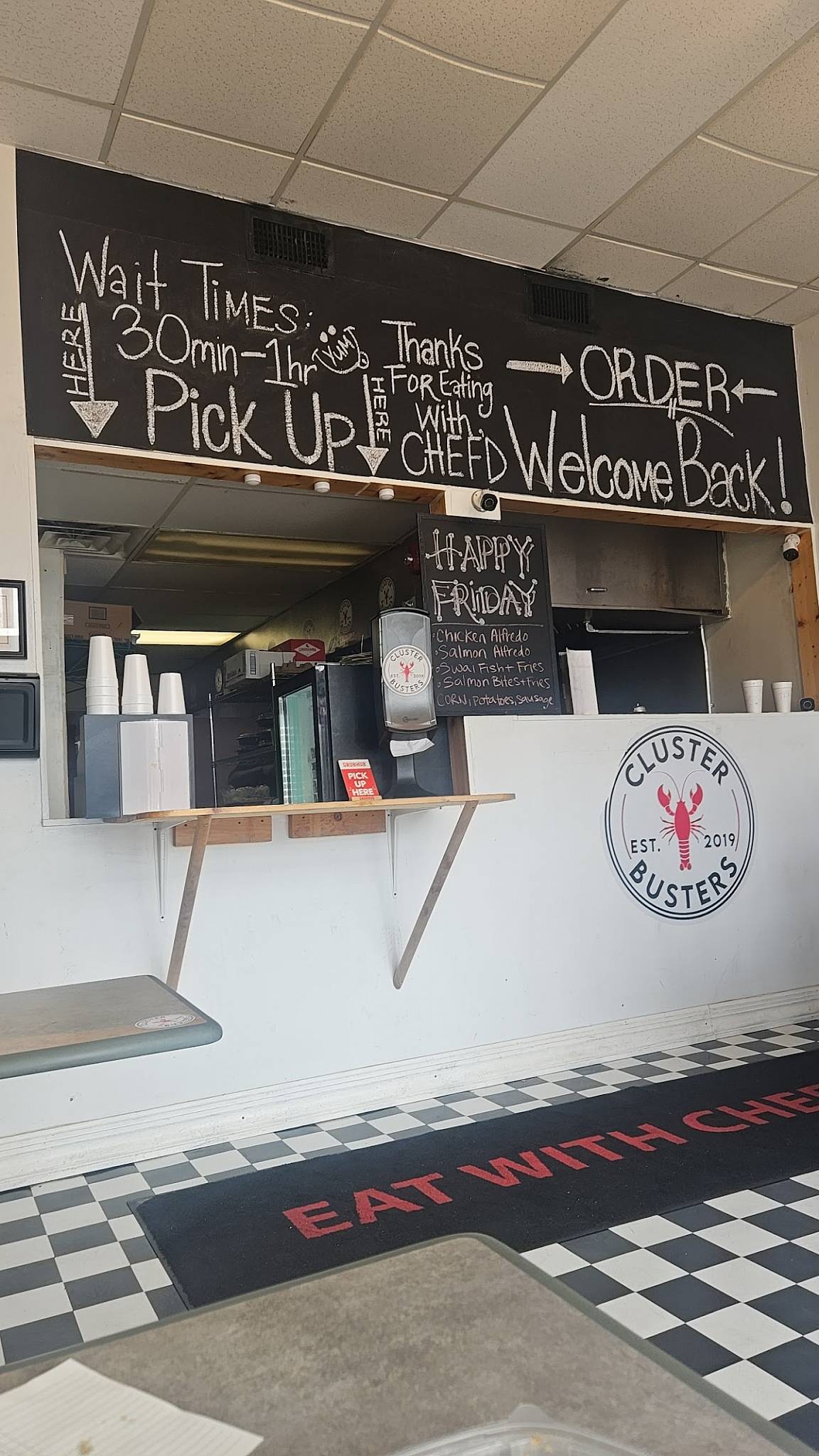 Menu at Cluster Busters By Eat With Chef D restaurant, St. Louis, S ...