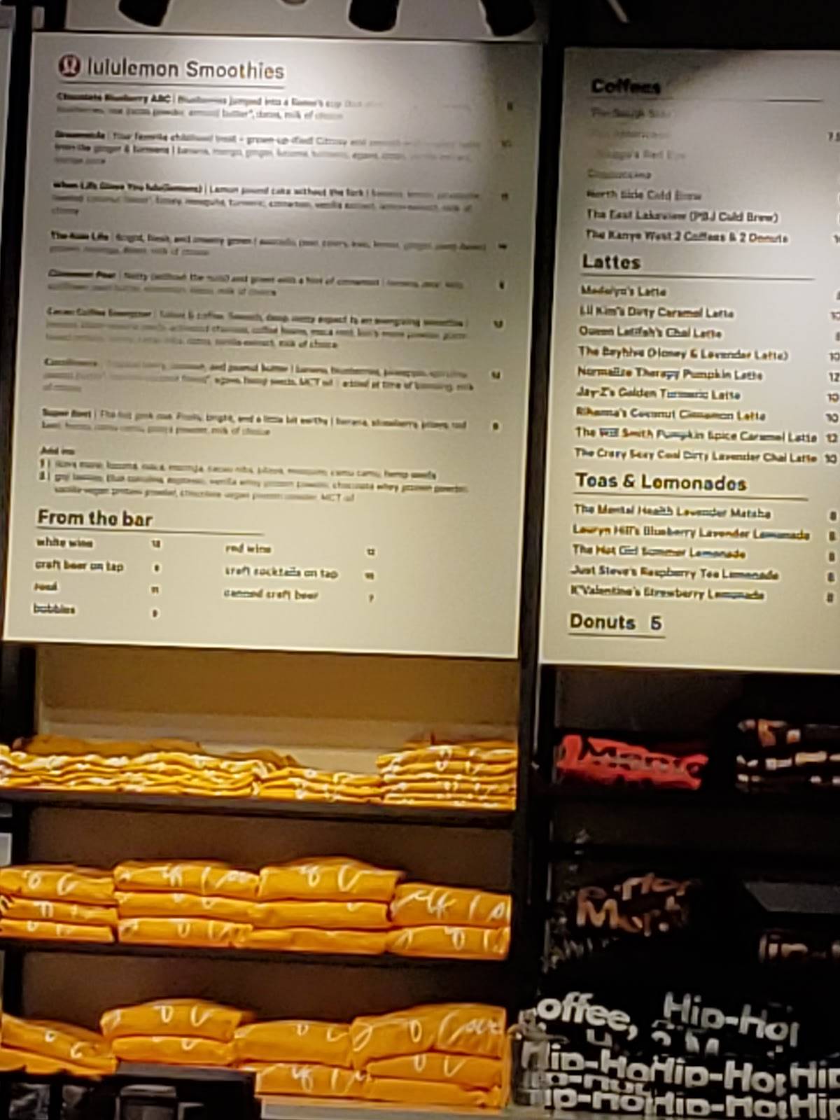 Menu at Normalize Therapy Cafe, Chicago