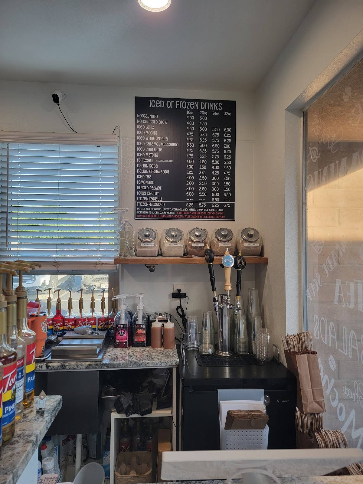Menu at DAILY HABIT cafe, Colusa