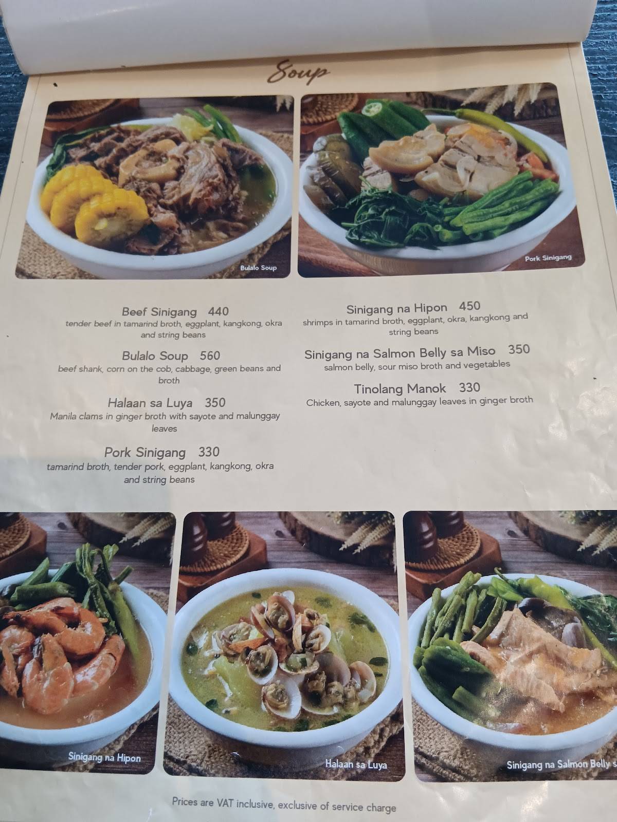 Menu at Comedor by Miguel and Maria restaurant, Marikina, 2f Mayor Gil ...