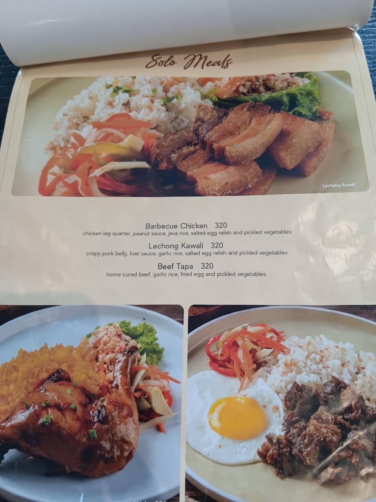 Menu at Comedor by Miguel and Maria restaurant, Marikina, 2f Mayor Gil ...